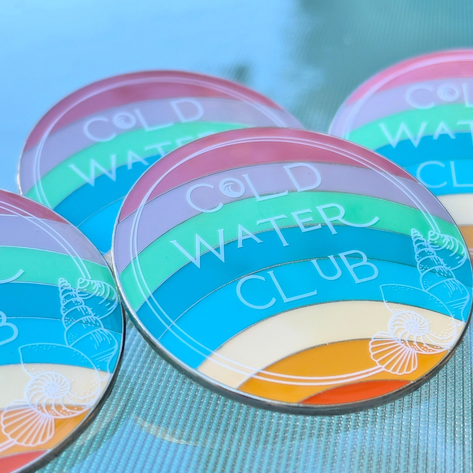 ‘COLD WATER CLUB’ Badge – Outdoor Swimmer Shop