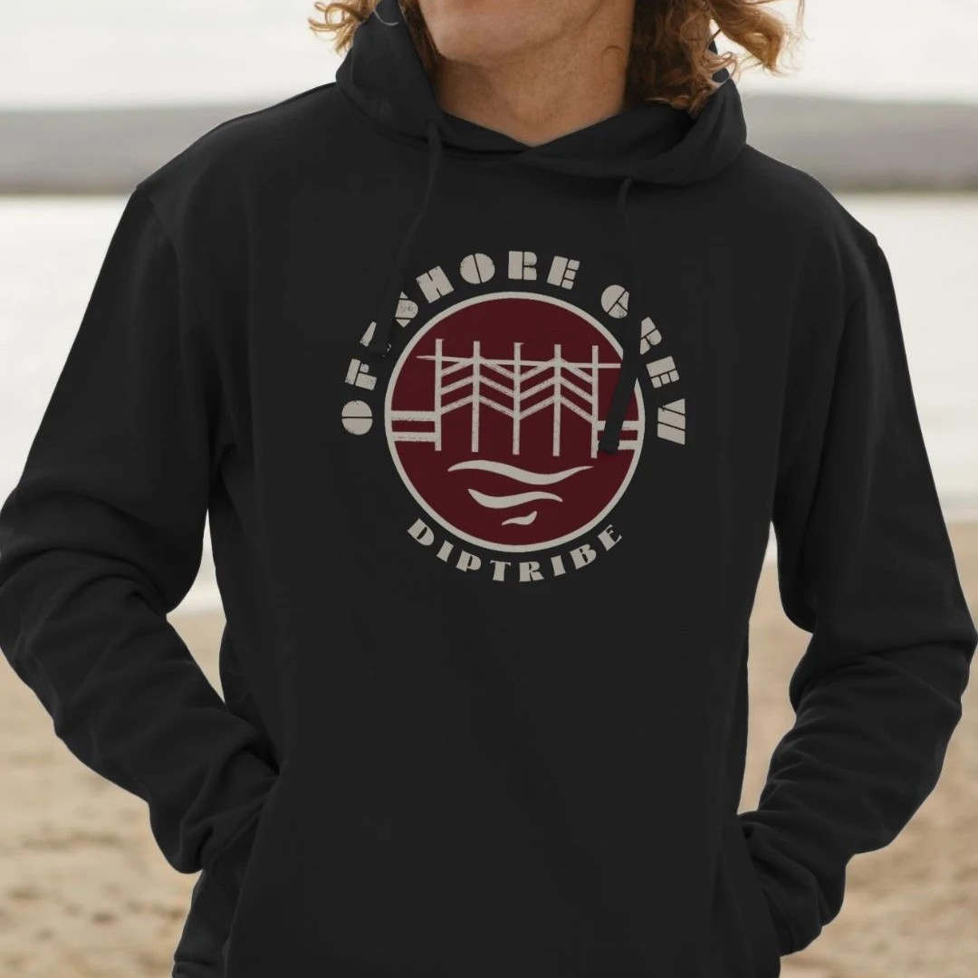 Offshore Crew Graphic Men's Hoodie – Outdoor Swimmer Shop