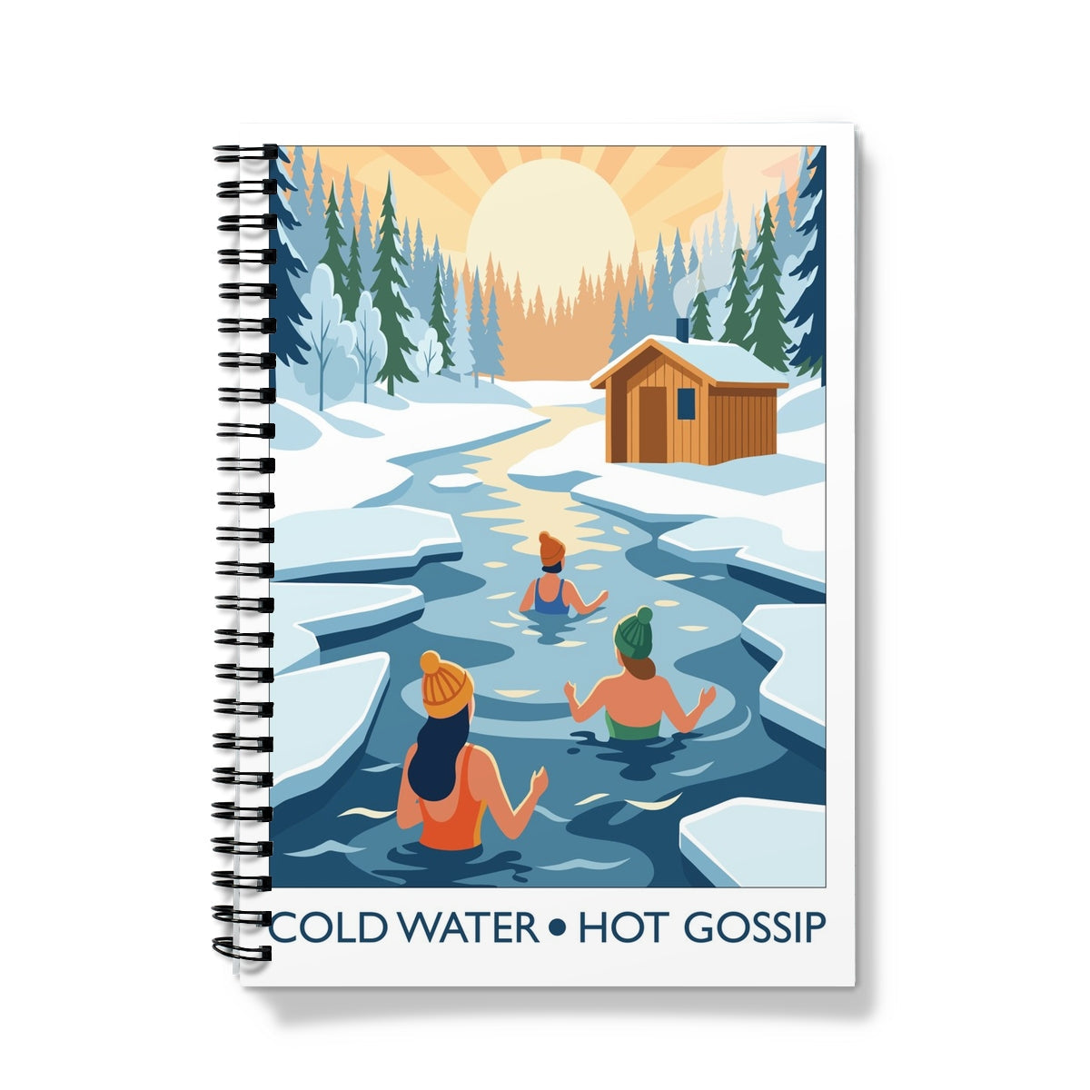 Cold Water Hot Gossip Notebook | Outdoor Swimmer Shop