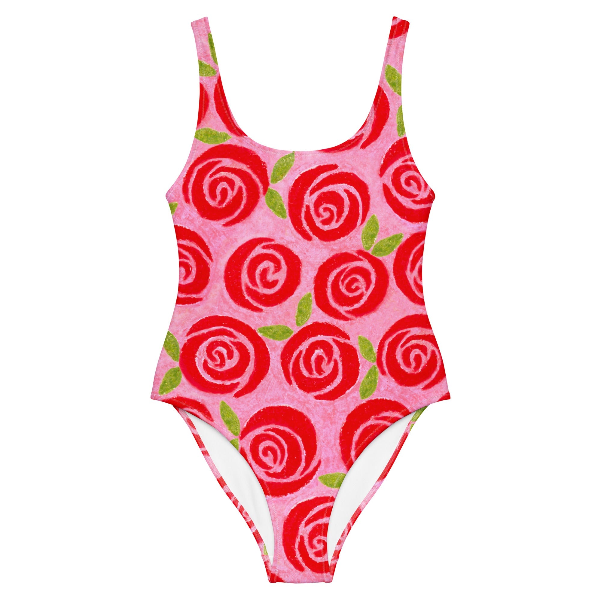 Roses Swimsuit | Women’s One Piece | Outdoor Swimmer Shop