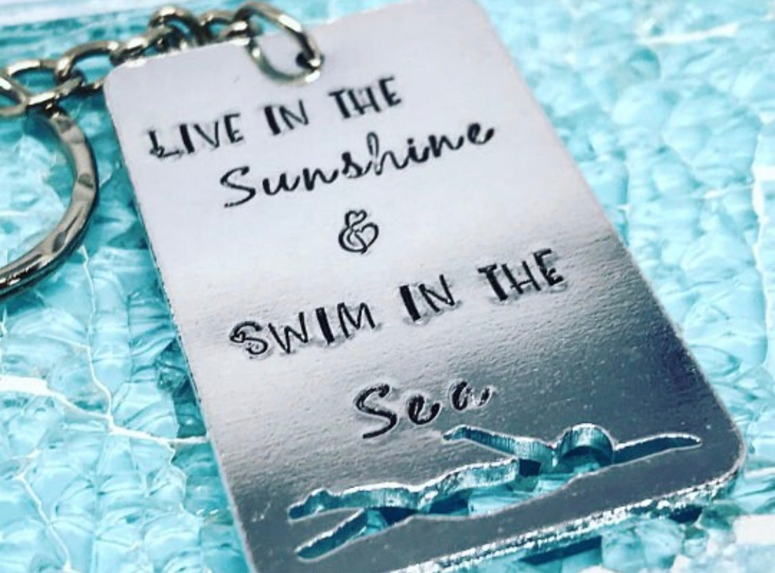 'SWIMMER' Keyring – Outdoor Swimmer Shop